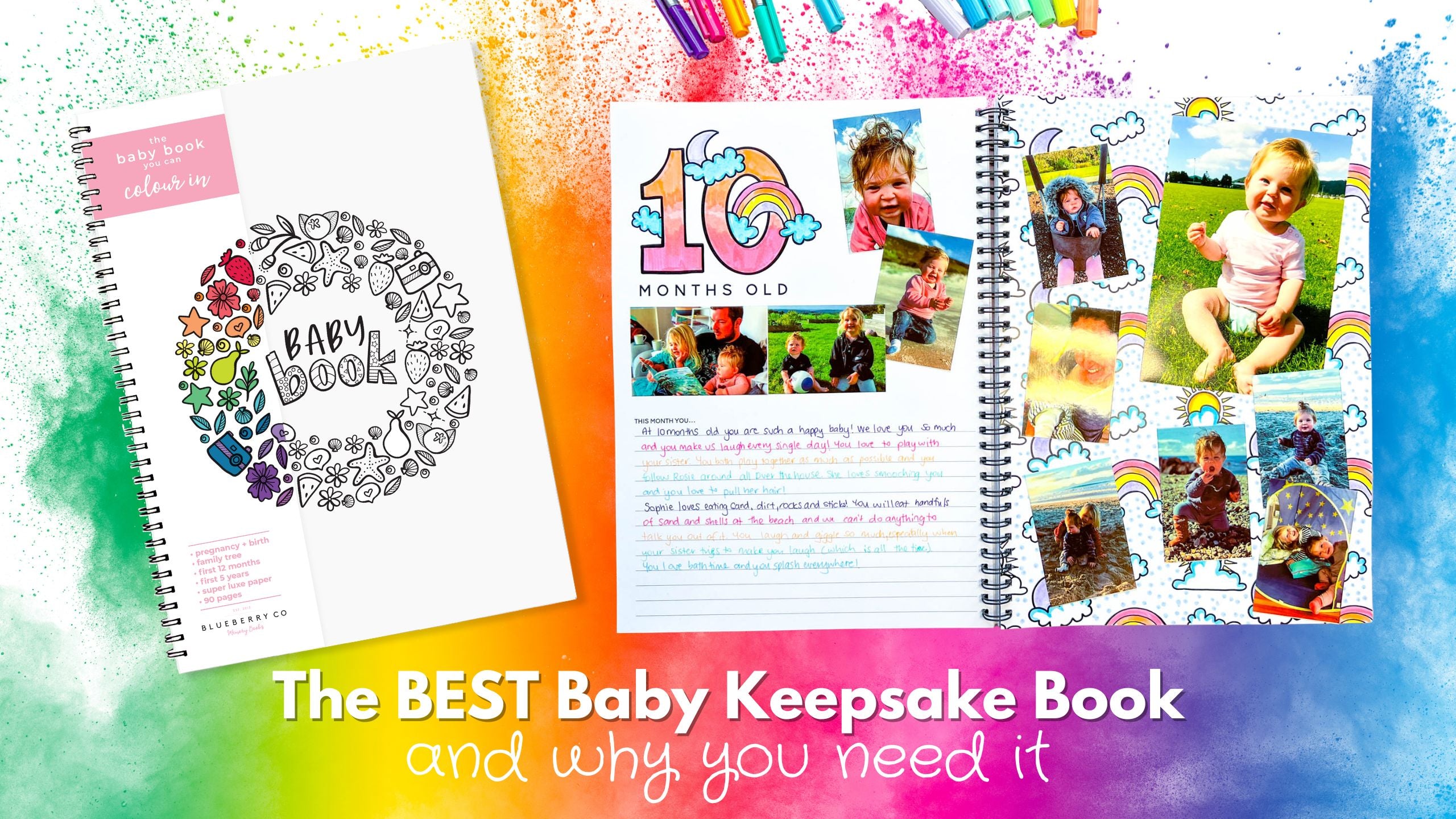 Five reasons you need our new Baby Book! – Blueberry Co
